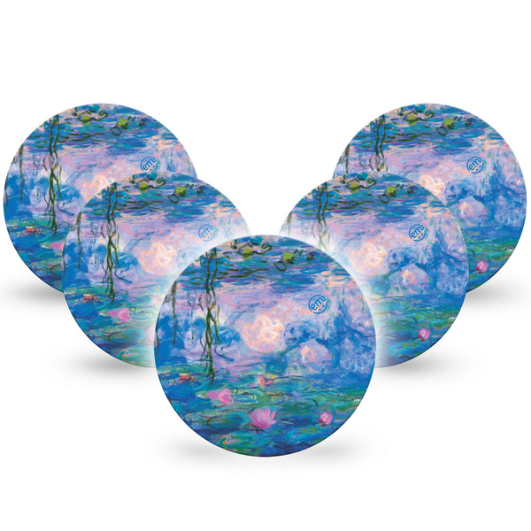 ExpressionMed OverPatch Monet Water Lilies Adhesive Patch Freestyle Li ...