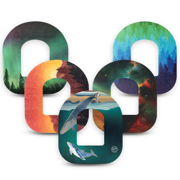 ExpressionMed Omnipod Nature Views Variety Patch 5 Pack ...