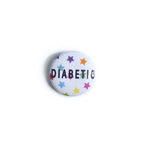 ETC 'Diabetic' Star Print Badge - Diabeticsupply.co.uk