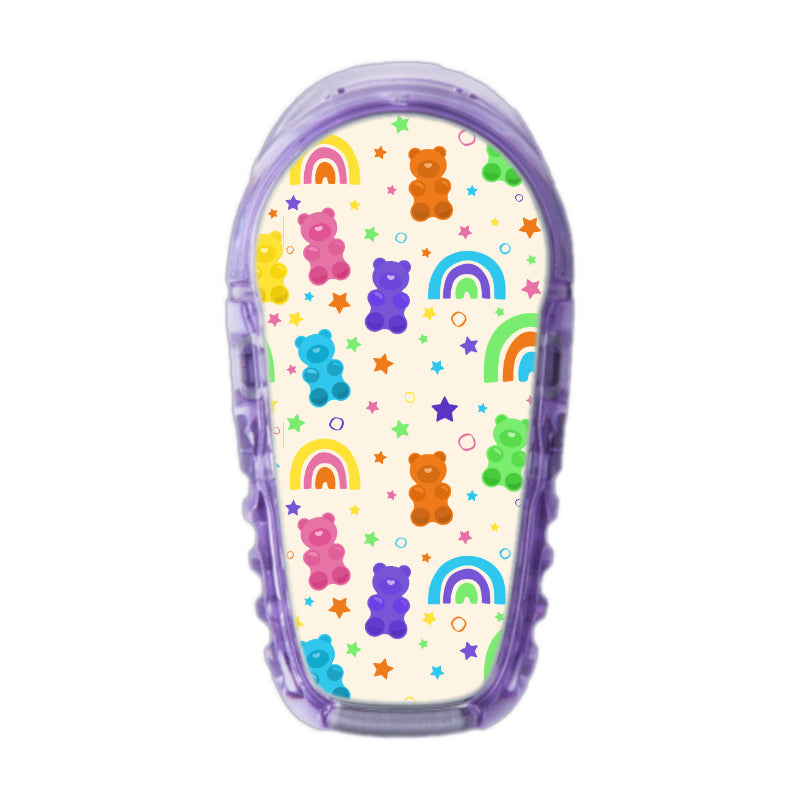 Dexcom G6/One Sensor Sticker (Jelly Bears) - Diabeticsupply.co.uk