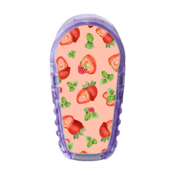 Dexcom G6/One Sensor Sticker (Pink Berry Burst) - Diabeticsupply.co.uk