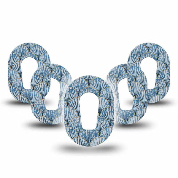 ExpressionMed Mini Seashells Adhesive Patch Dexcom G6/One - Diabeticsupply.co.uk