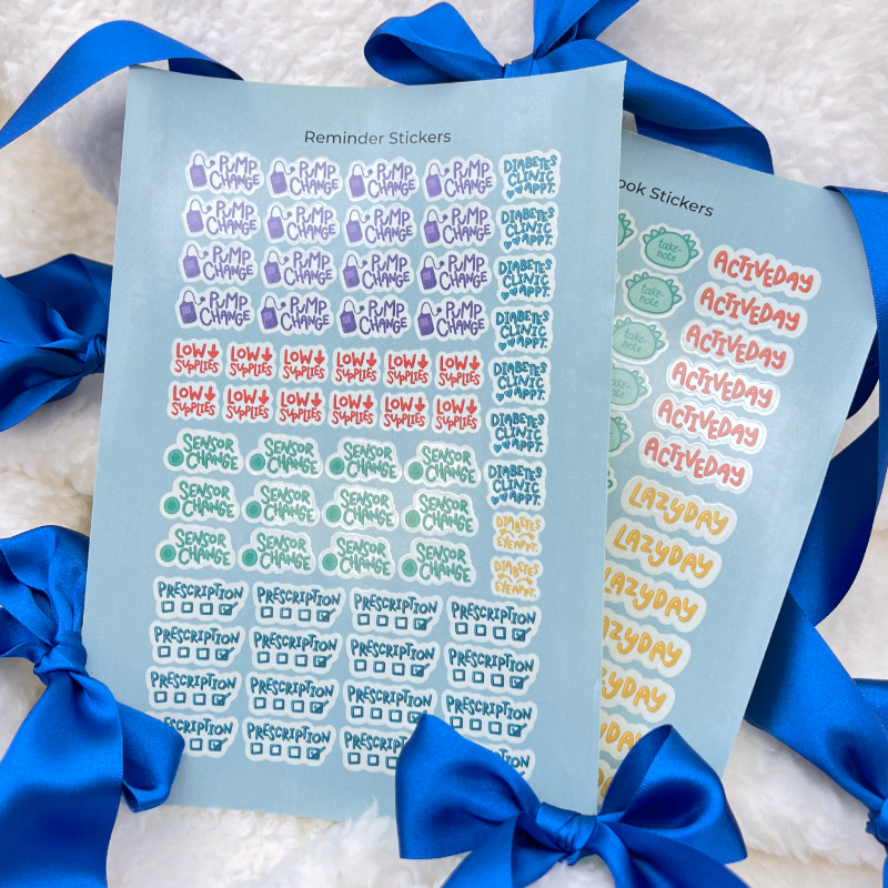 Betes the Axolotl - Logbook Stickers and Reminder Stickers 2 Pack ...