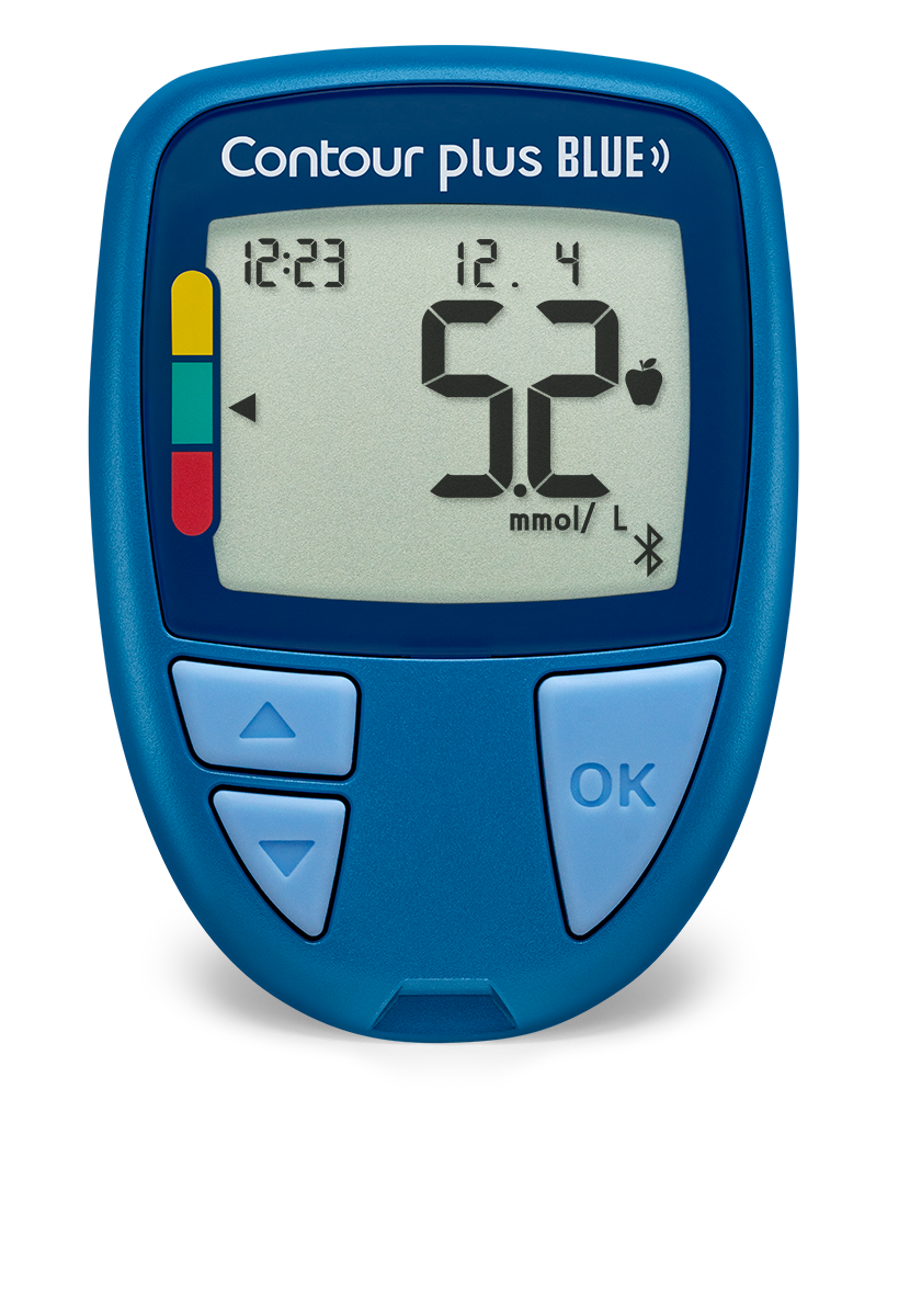 Contour® Plus Blue Blood Glucose Meter Kit - Diabeticsupply.co.uk
