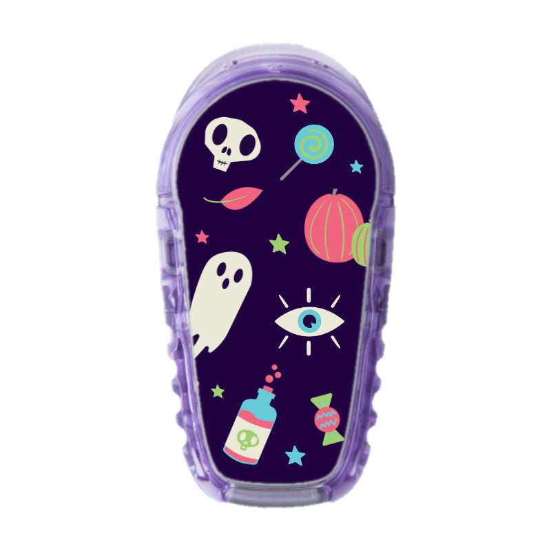 Dexcom G6/One Sensor Sticker (Enchanted Halloween) - Diabeticsupply.co.uk