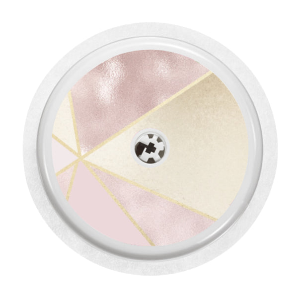 Freestyle Libre 2 Sensor Cover (Blush Geo) - Diabeticsupply.co.uk