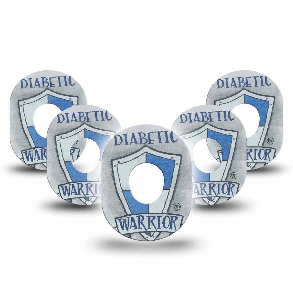 ExpressionMed Diabetic Warrior Adhesive Patch Dexcom G7/Dexcom ONE+ ...