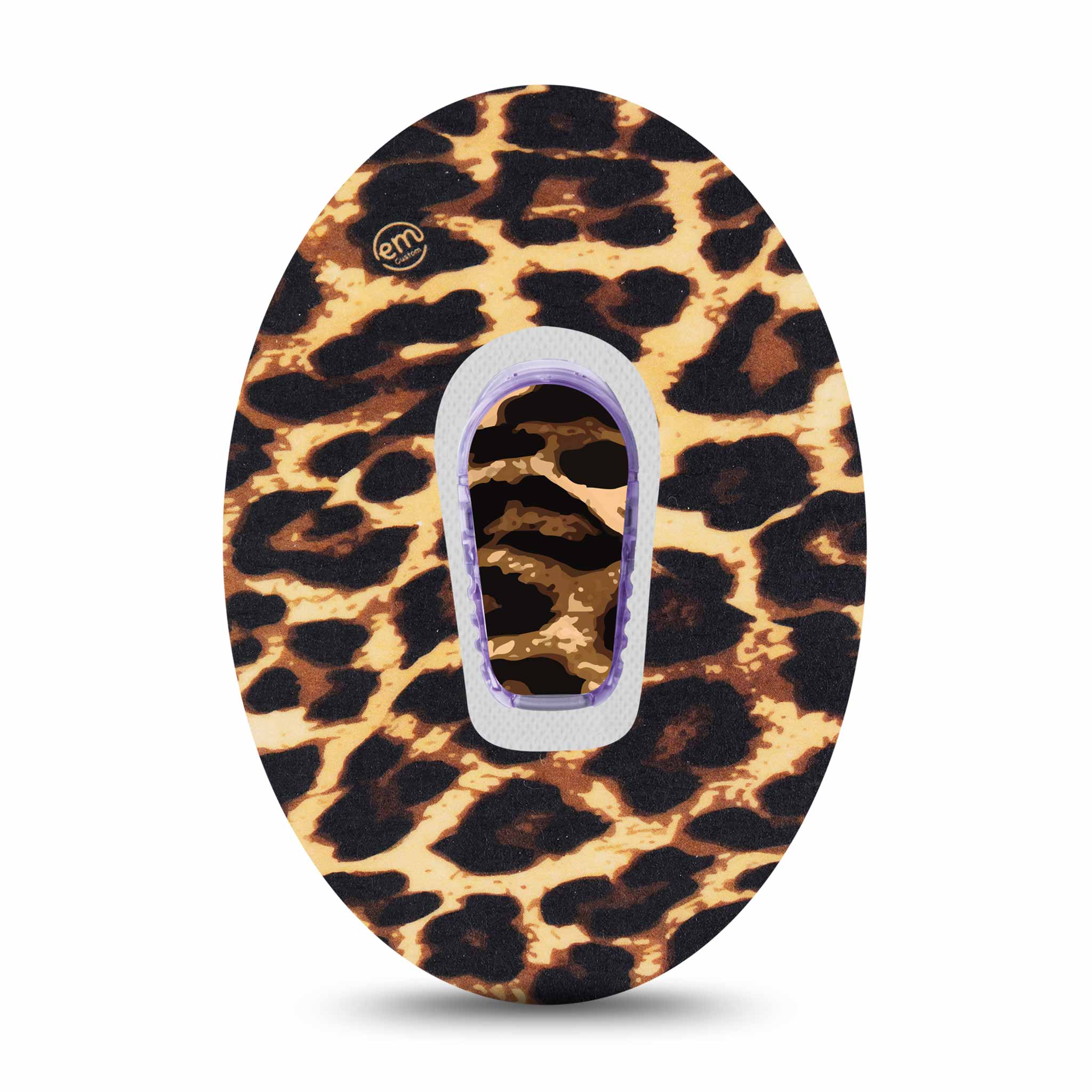 ExpressionMed Dexcom G6 Transmitter Sticker (Leopard Print) - Diabeticsupply.co.uk