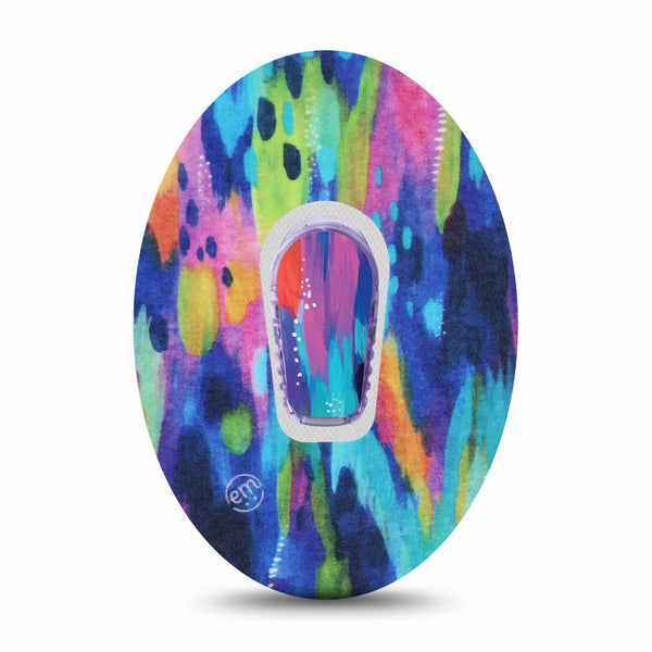 ExpressionMed Dexcom G6 Transmitter Sticker (Streaking Colours ...