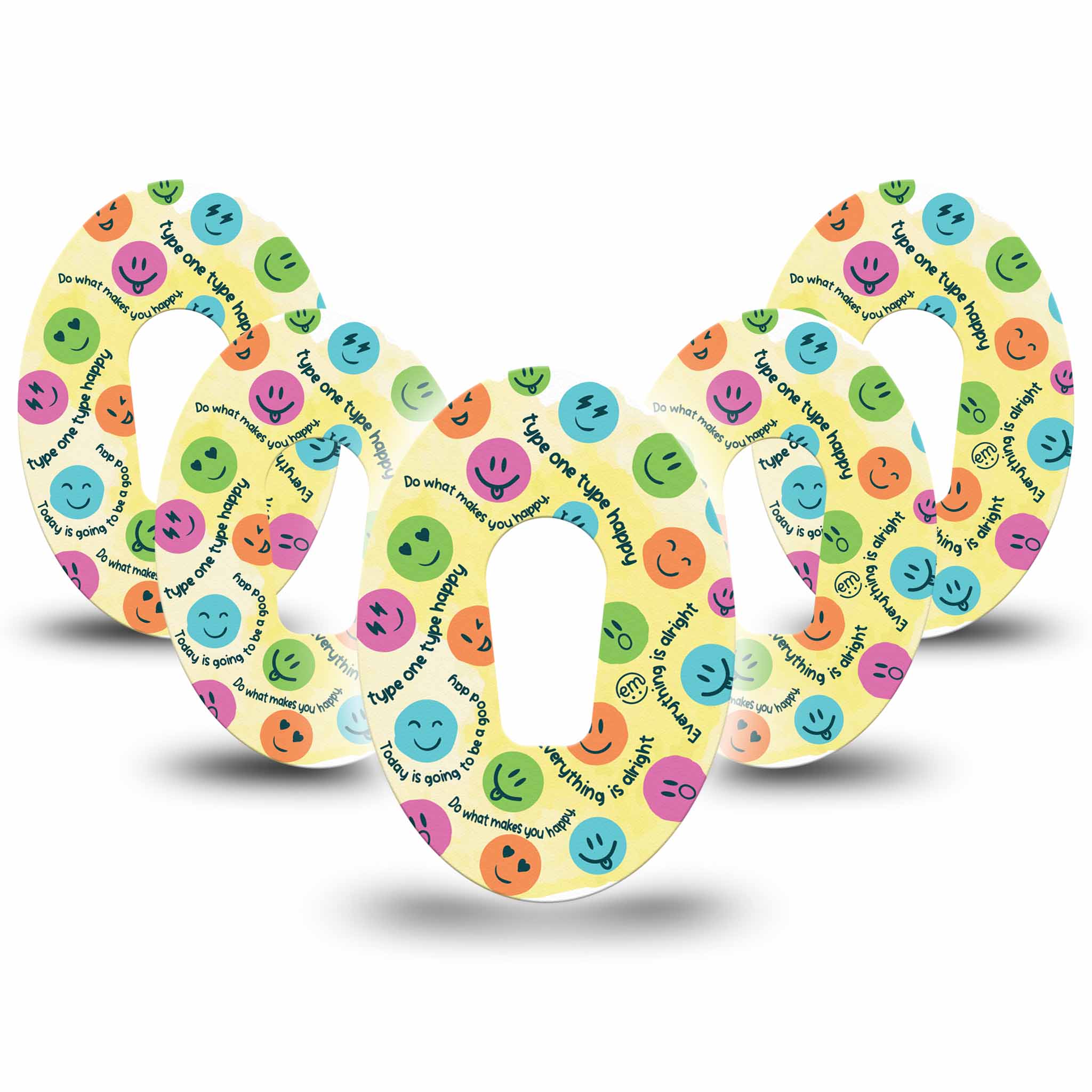ExpressionMed Smileys Adhesive Patch Dexcom G6/One - Diabeticsupply.co.uk