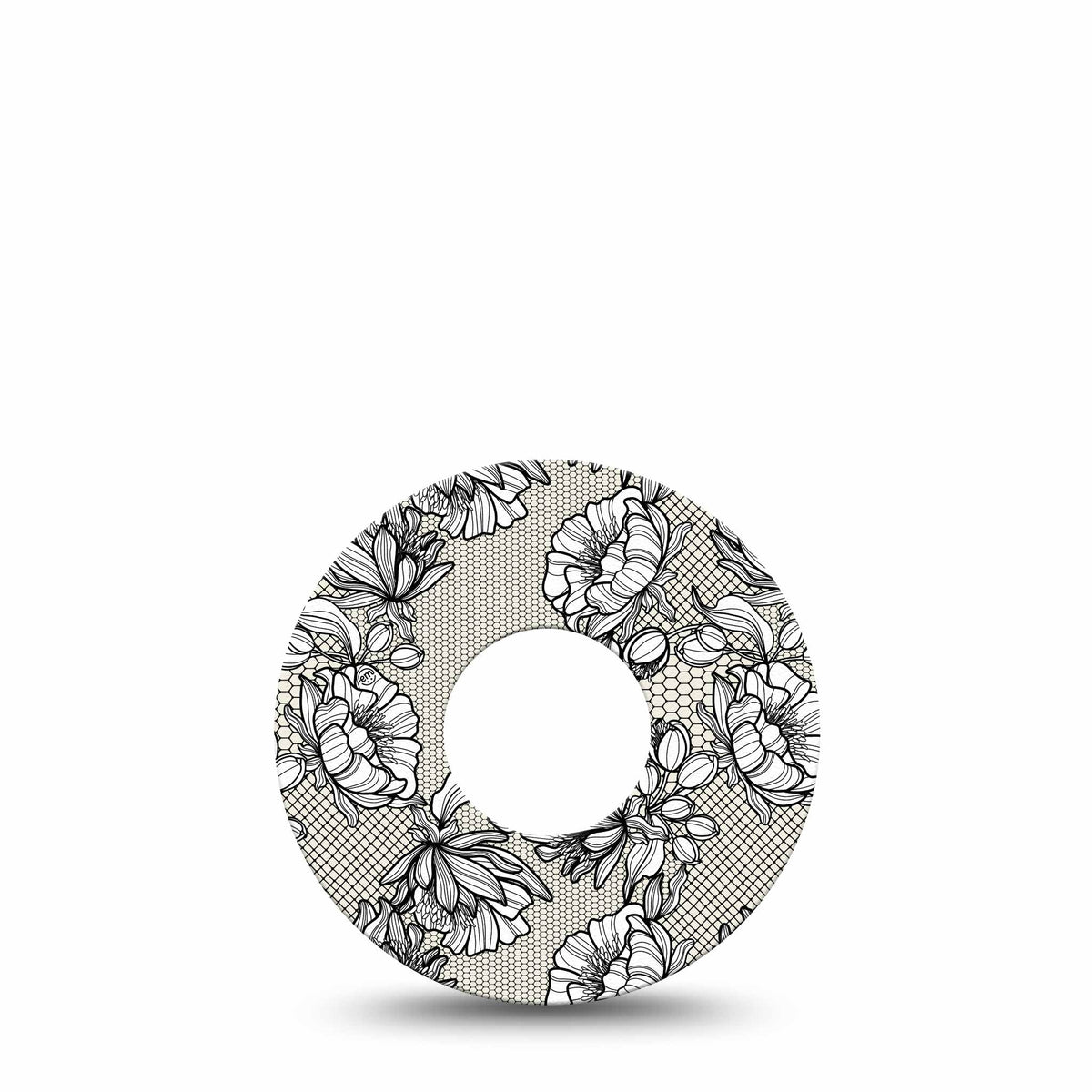 ExpressionMed Black Lace Adhesive Patch Infusion Set - Diabeticsupply.co.uk