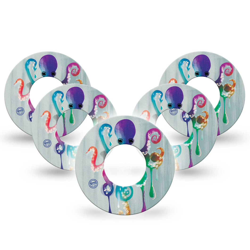 ExpressionMed Octopus Tattoo Adhesive Patch Freestyle Libre 2 - Diabeticsupply.co.uk
