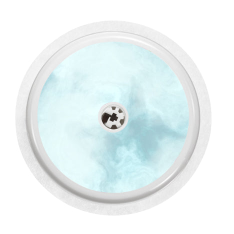 Freestyle Libre 2 Sensor Cover (Blue Marble) - Diabeticsupply.co.uk