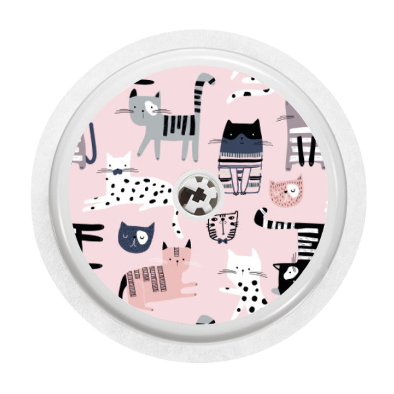 Freestyle Libre 2 Sensor Cover (Kitty Cat) - Diabeticsupply.co.uk