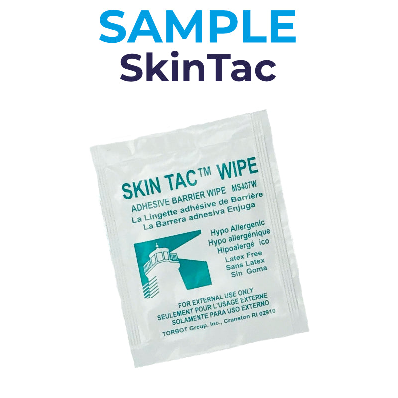 Sample Wipe - Skin Tac Adhesive Barrier Wipe - Diabeticsupply.co.uk