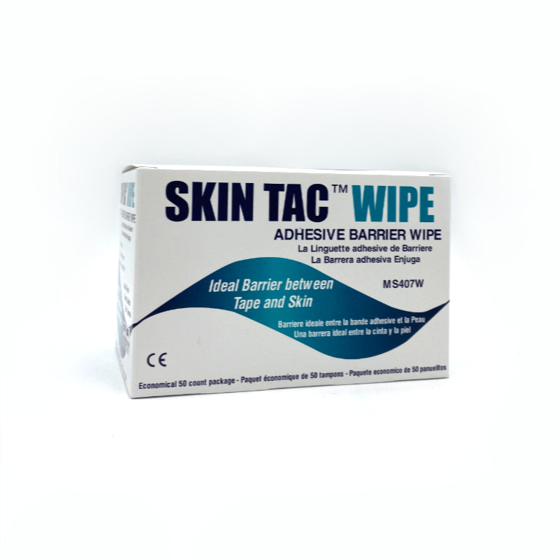 Skin Tac Adhesive Barrier Wipes 50 Pack - Diabeticsupply.co.uk